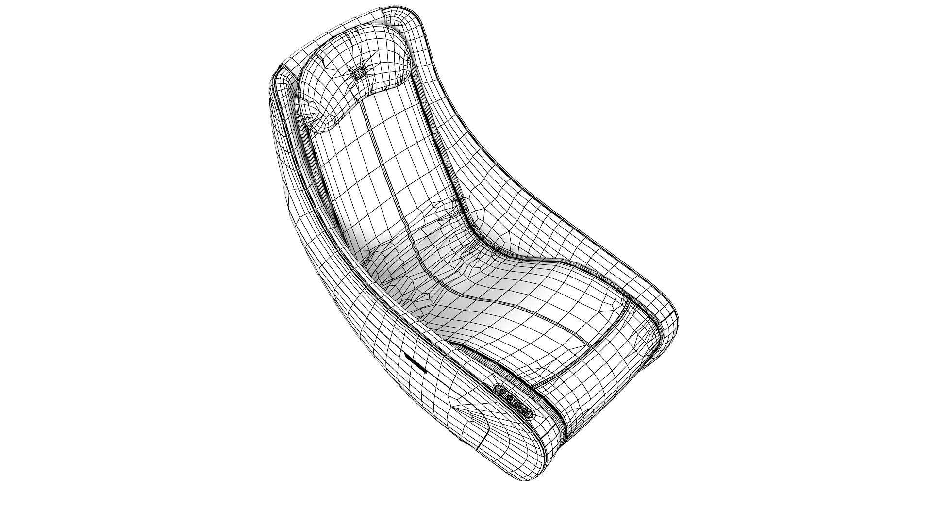 Bork D623 Massage Chair 3D Model - TurboSquid 1669940