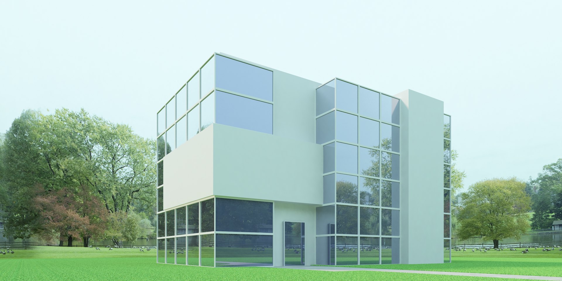 Modern House Model - TurboSquid 1212970