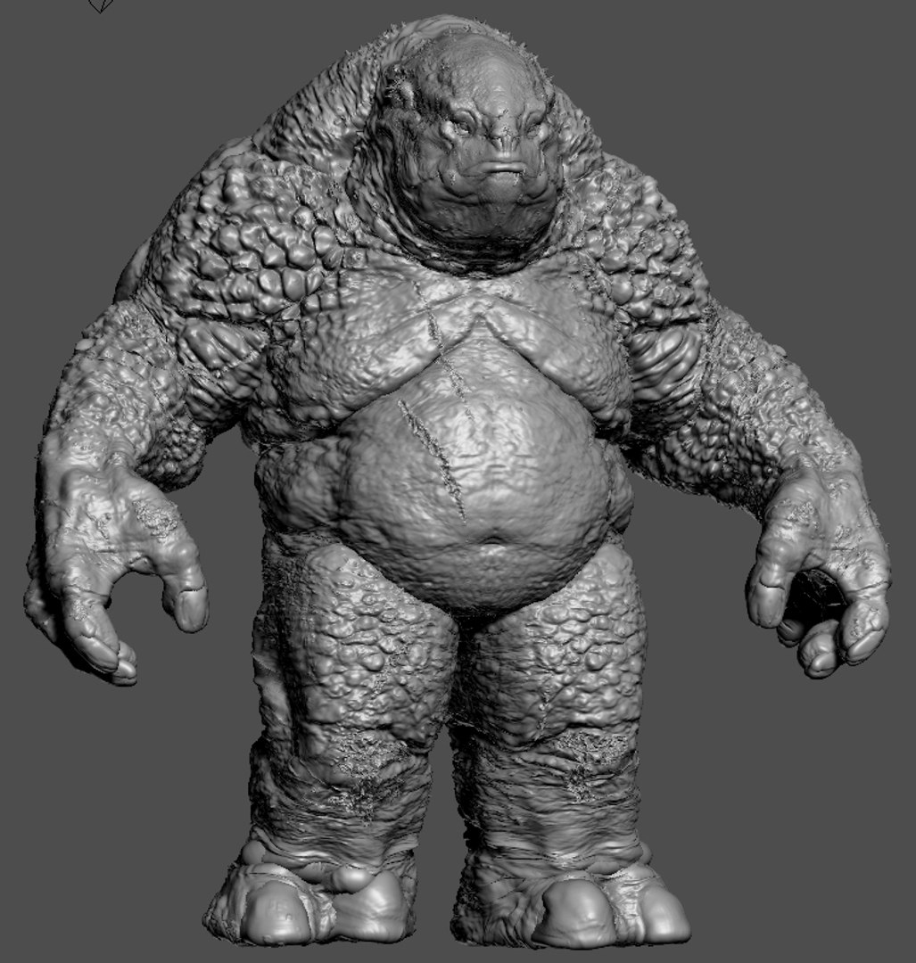 3D Ogre Creature - TurboSquid 1848423