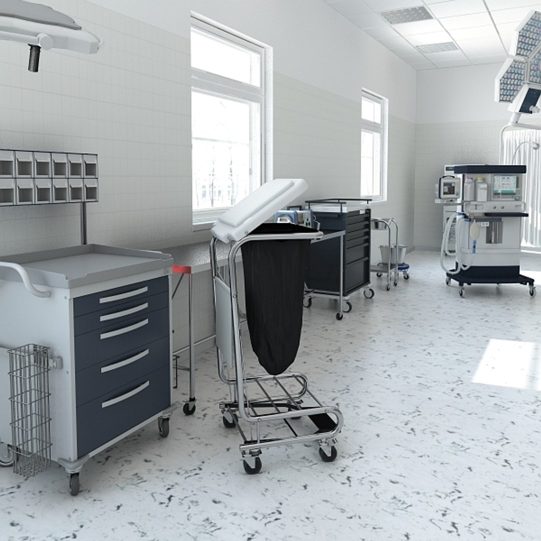 3D Surgery Room Er Model - TurboSquid 1251141