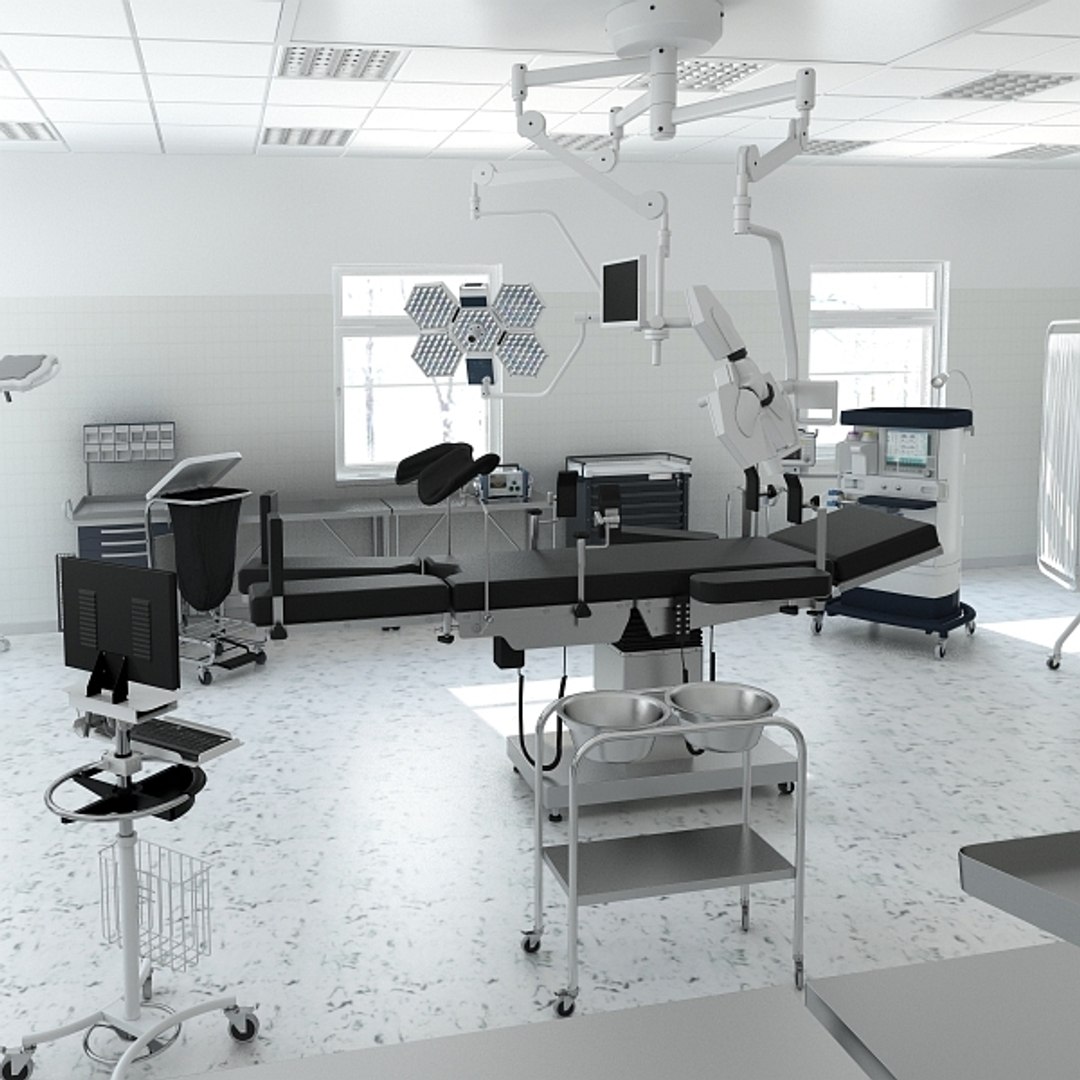 3D Surgery Room Er Model - TurboSquid 1251141