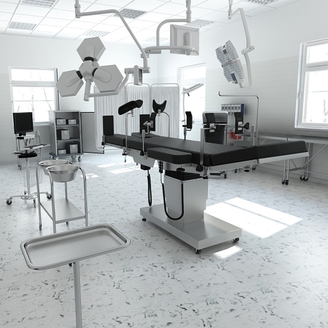 3D Surgery Room Er Model - TurboSquid 1251141