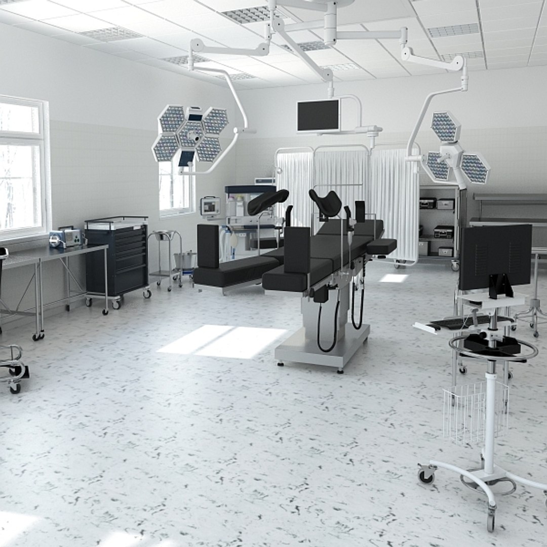 3D Surgery Room Er Model - TurboSquid 1251141
