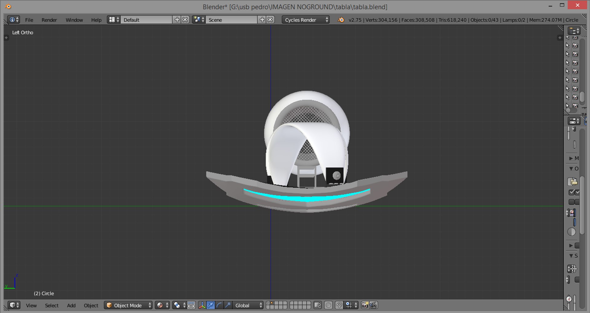 Skateboard Fly Board 3d Blend