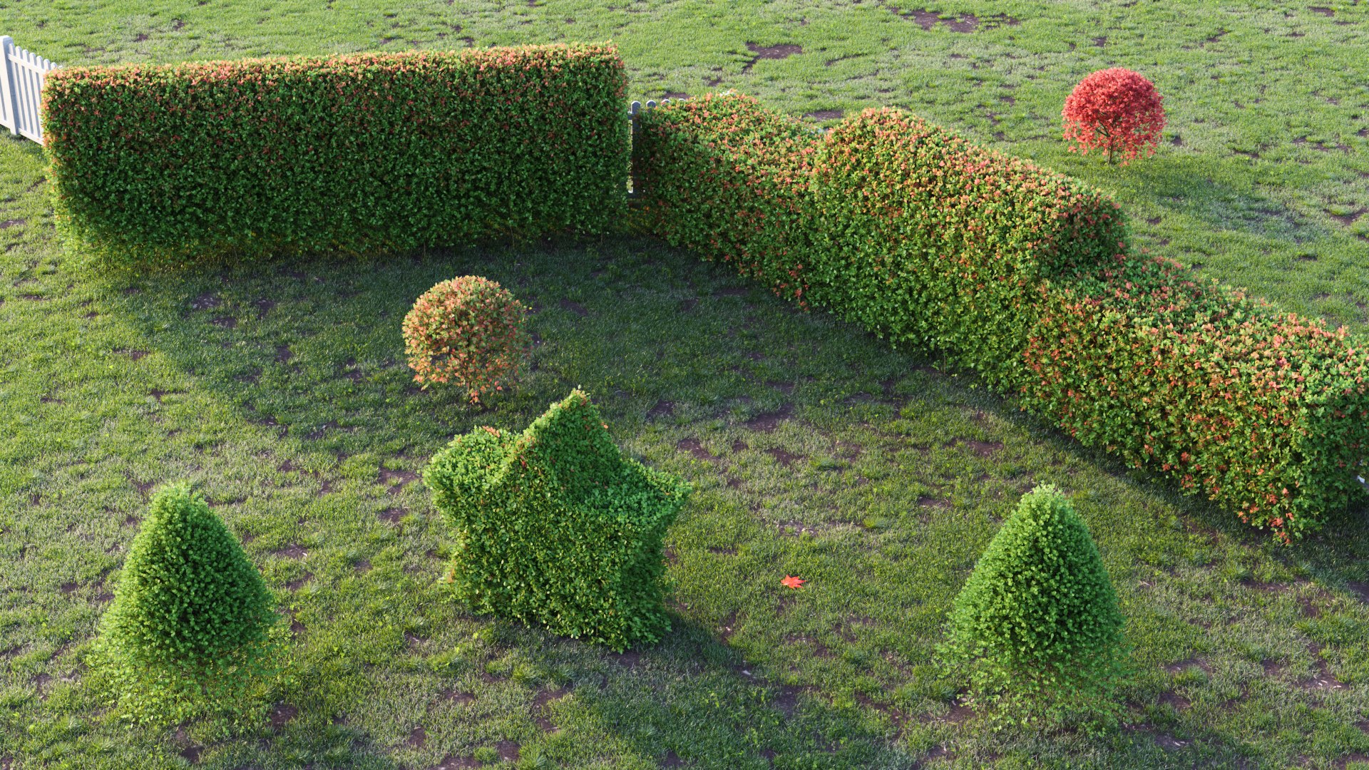 3D Hedge - TurboSquid 1876429