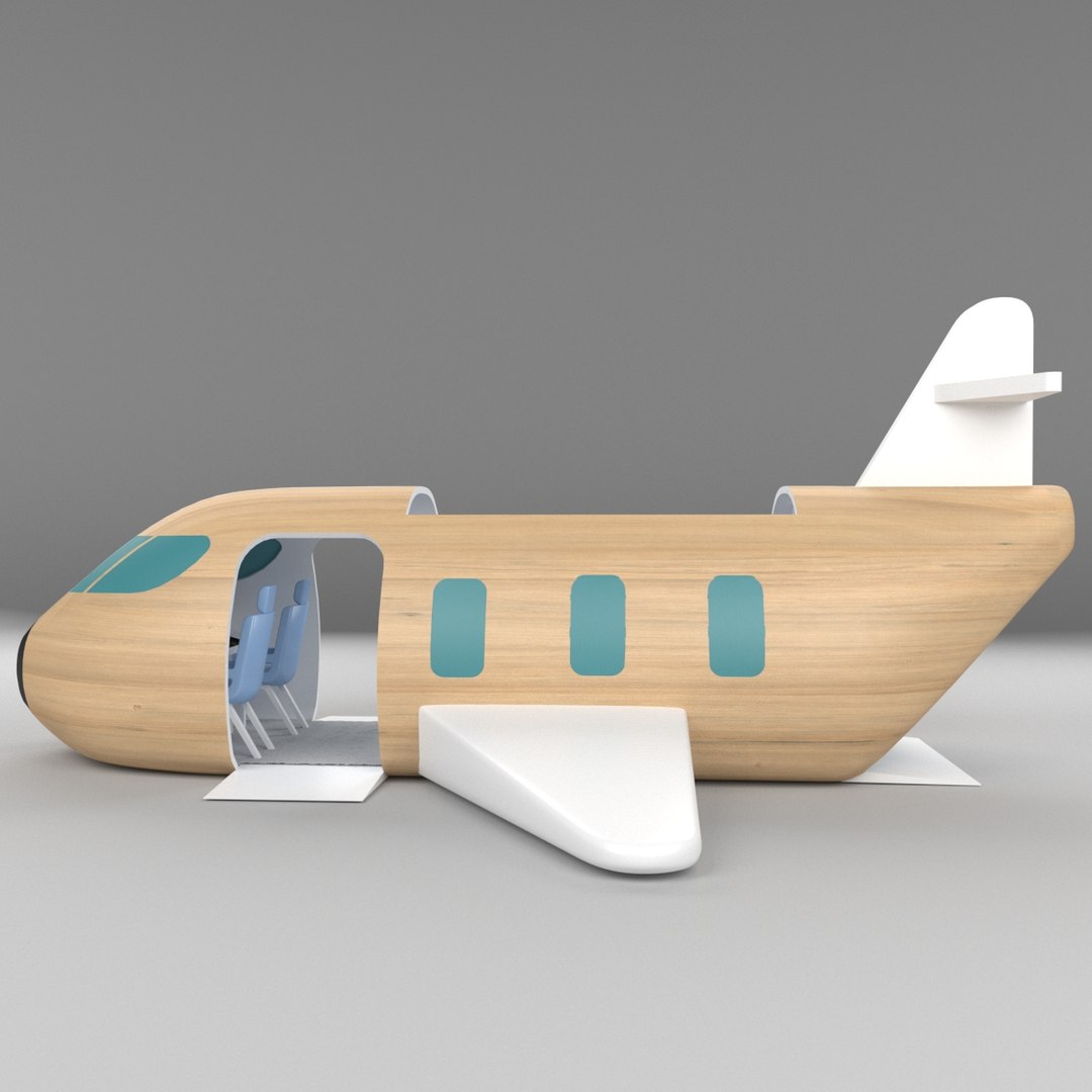 3D Interactive Plane - TurboSquid 1461229