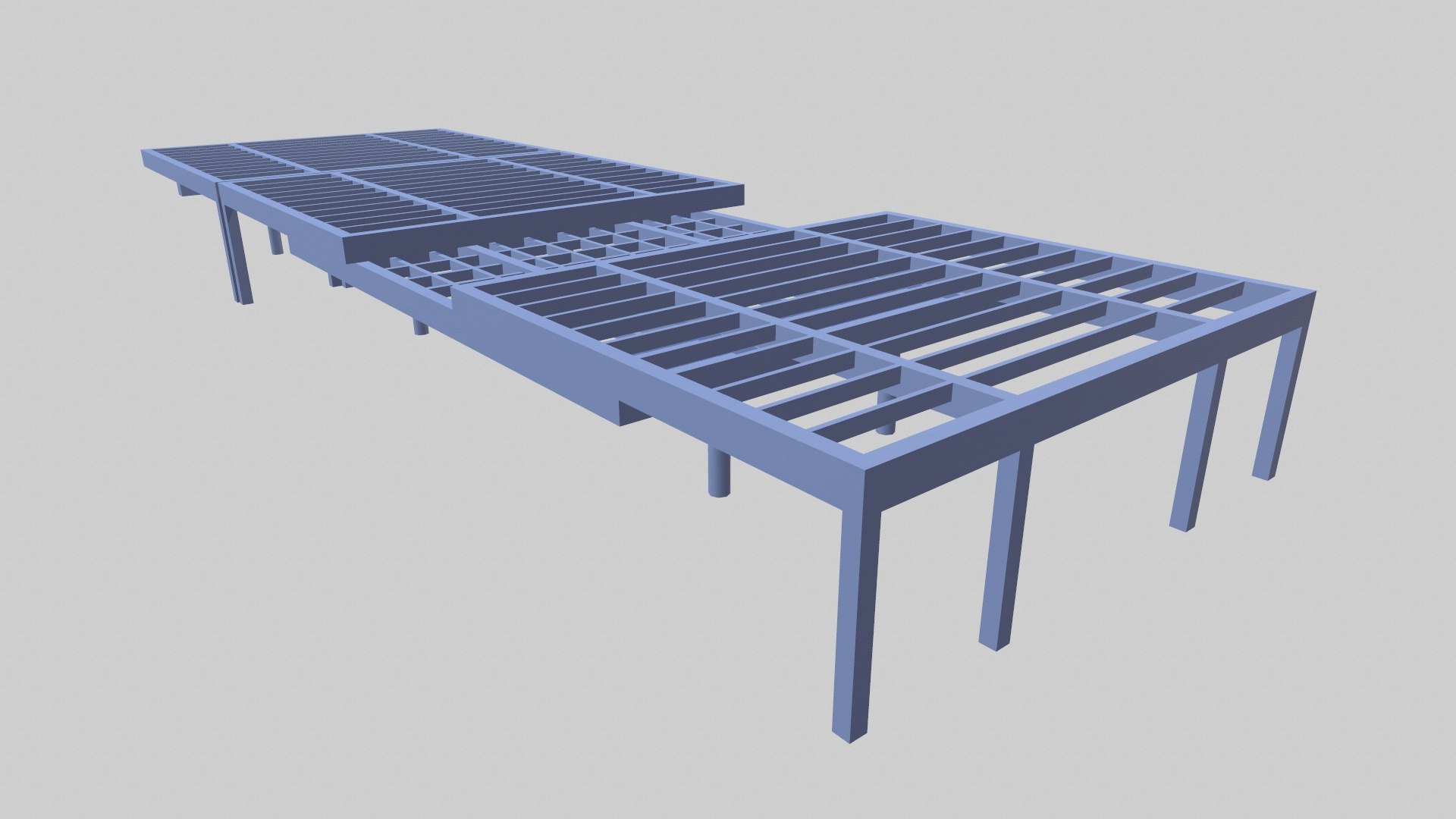 3D Roof Structure Model - TurboSquid 2297893