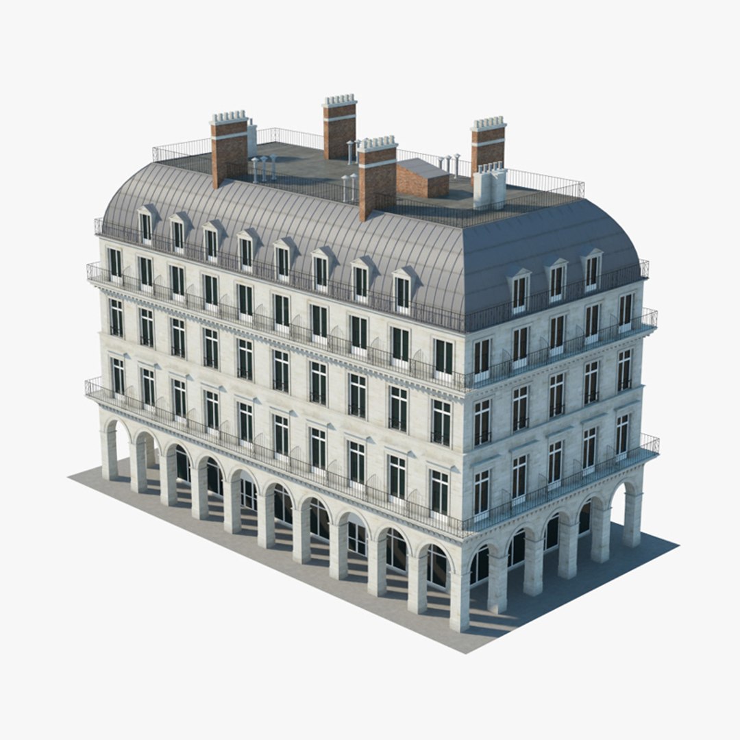 European building 3D model - TurboSquid 1747042