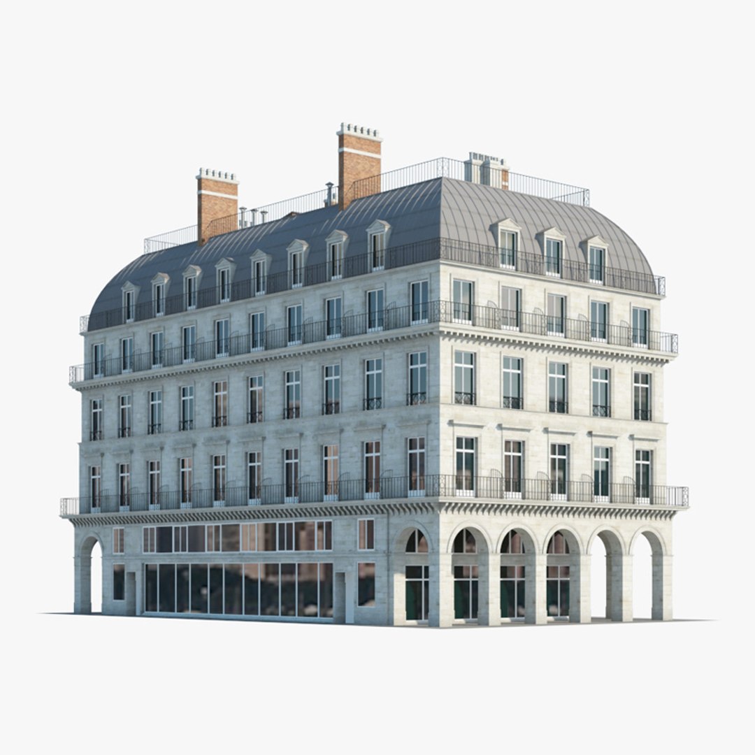 European building 3D model - TurboSquid 1747042