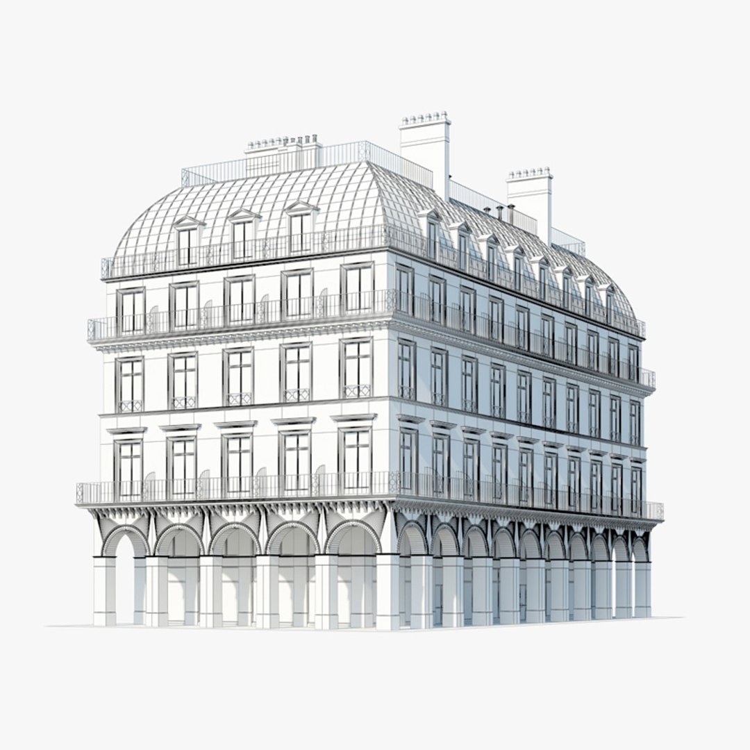 European building 3D model - TurboSquid 1747042