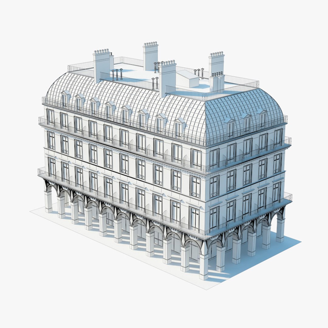 European building 3D model - TurboSquid 1747042