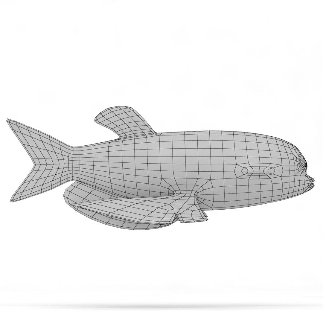 Barrel-eye Fish 3d Max
