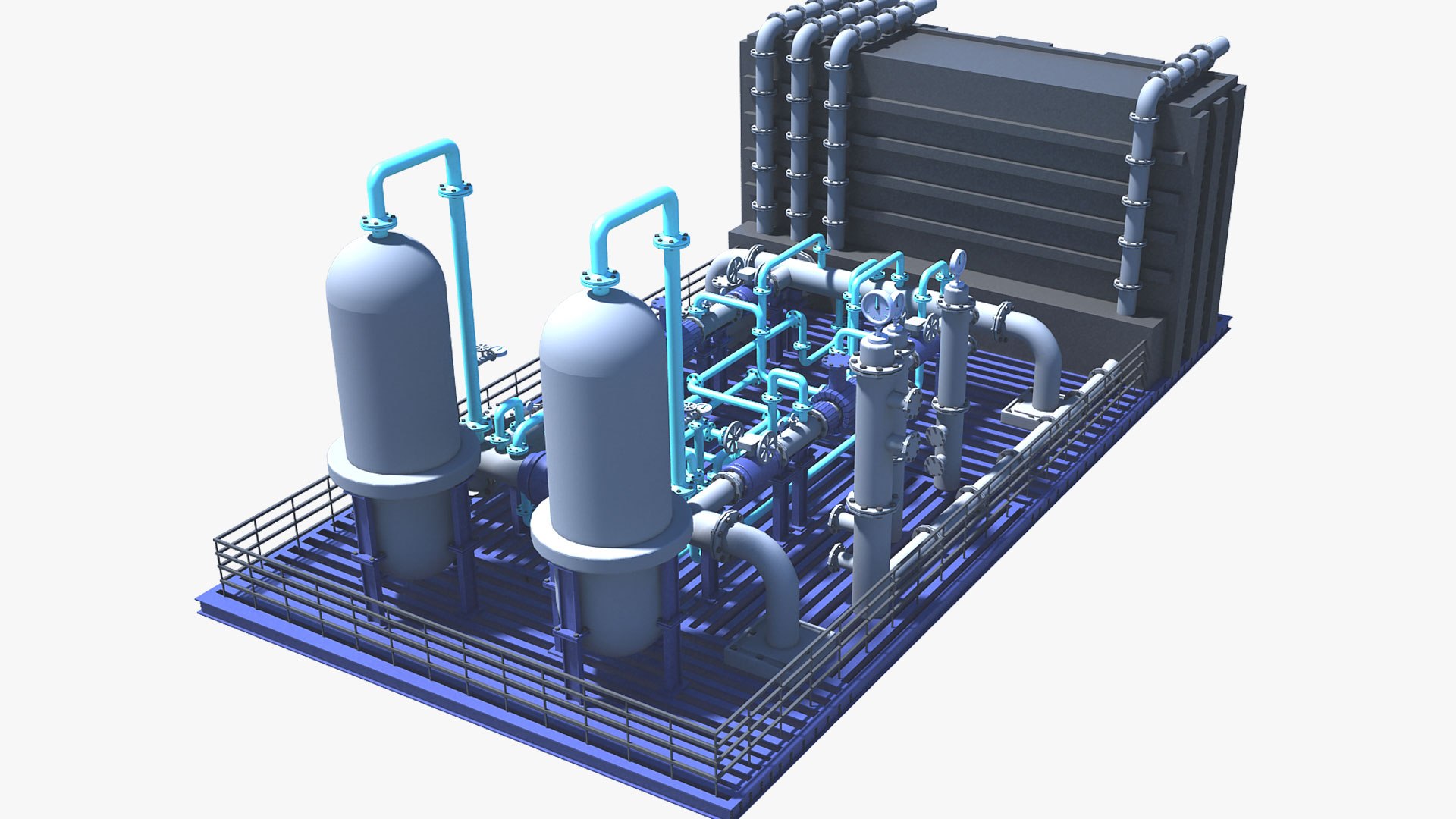 Metering Skid 03 3D Model - TurboSquid 1964131