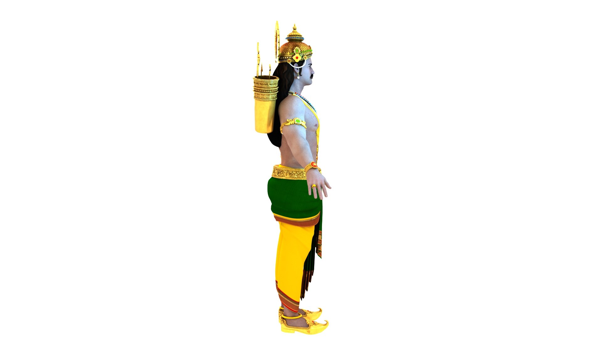 3D Indian King Model - TurboSquid 2313394
