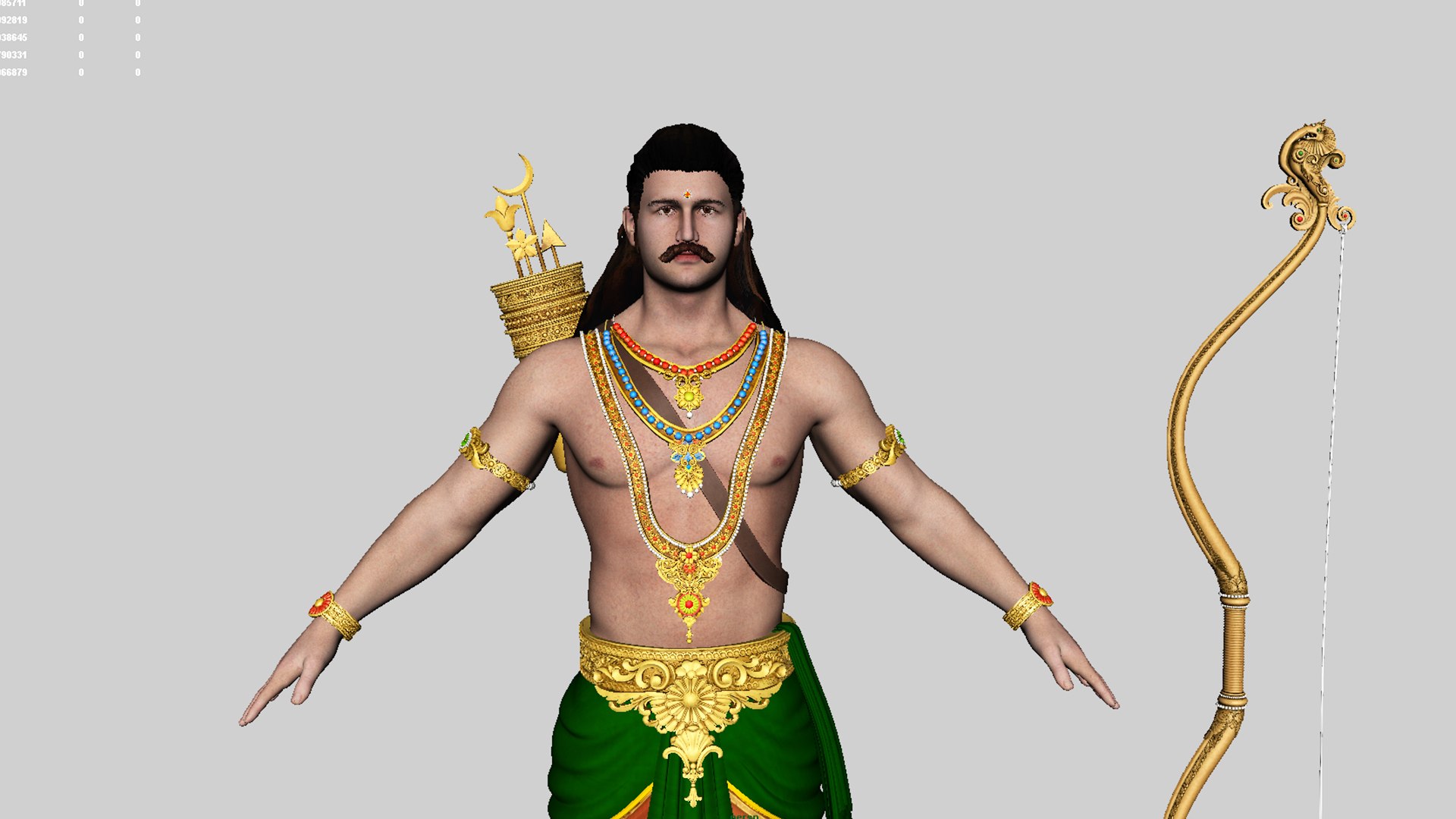 3D Indian King Model - TurboSquid 2313394