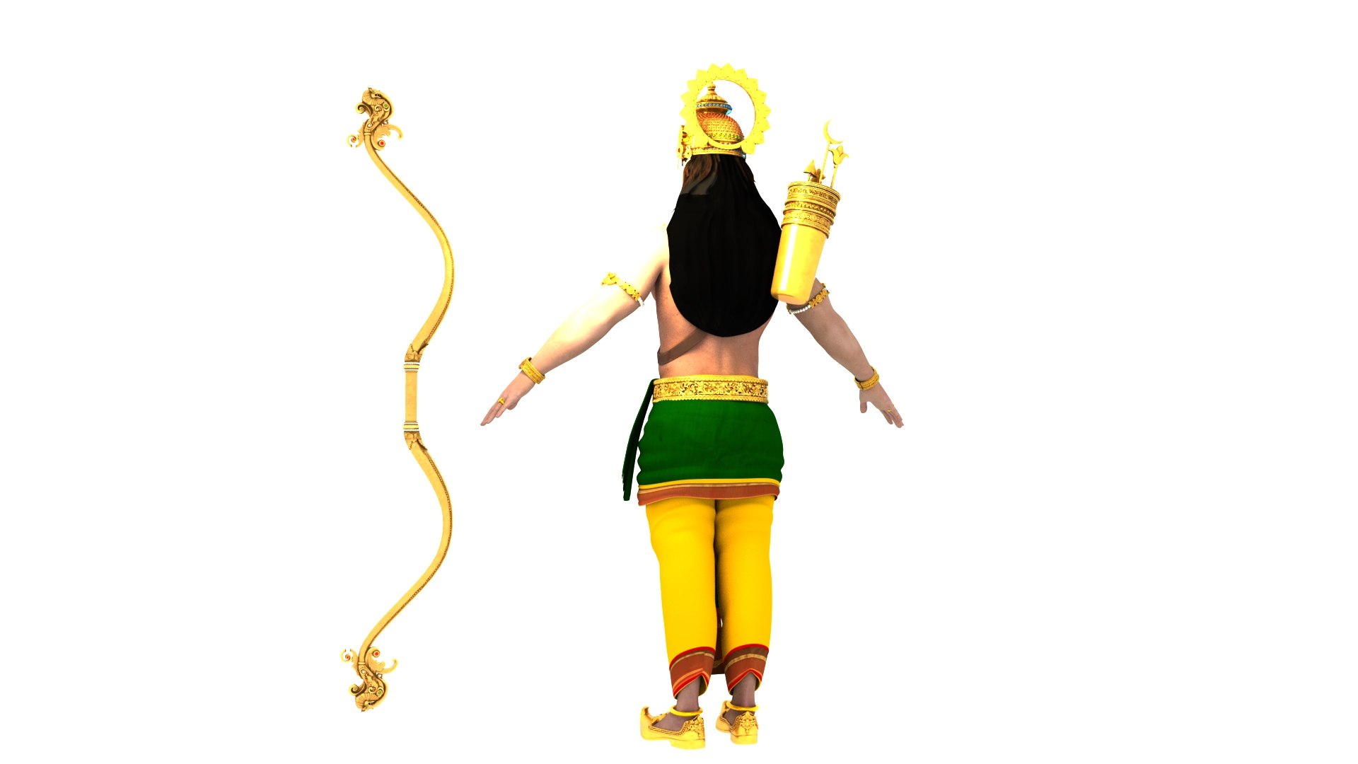 3D Indian King Model - TurboSquid 2313394
