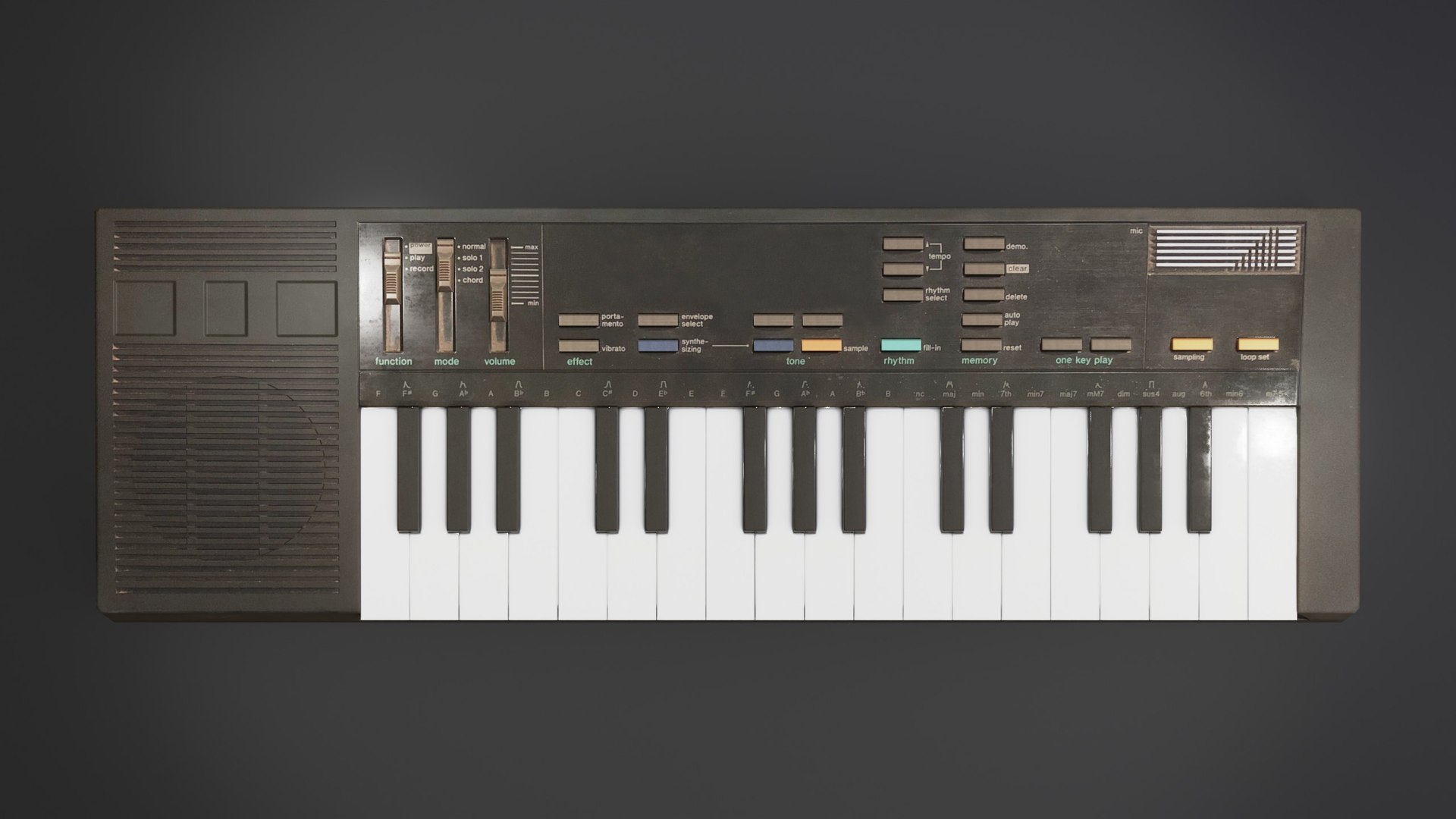 Mini Keyboard 3D Model - TurboSquid 1785963