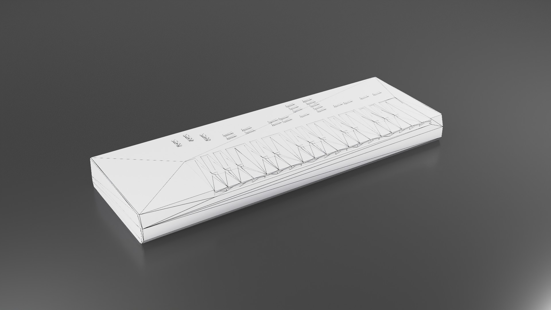 Mini Keyboard 3D Model - TurboSquid 1785963