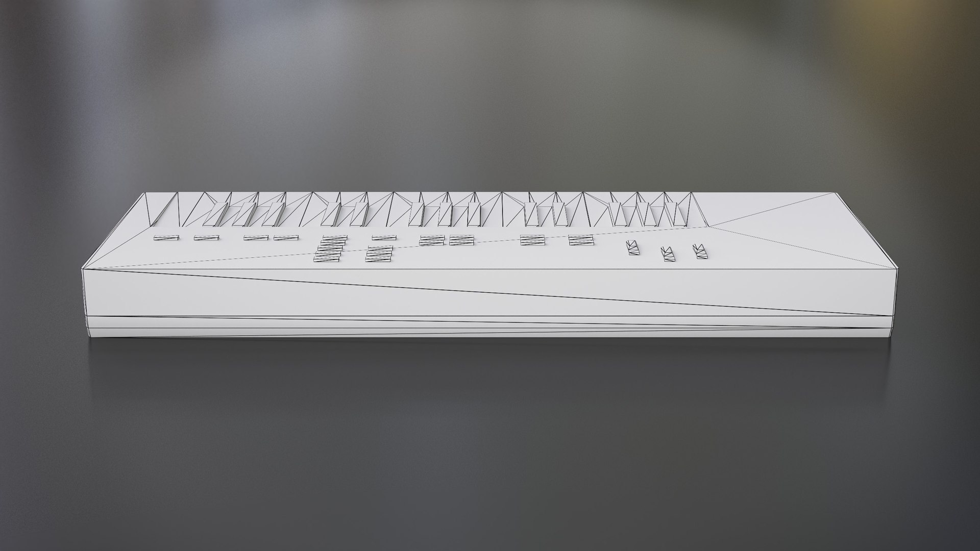 Mini Keyboard 3D Model - TurboSquid 1785963