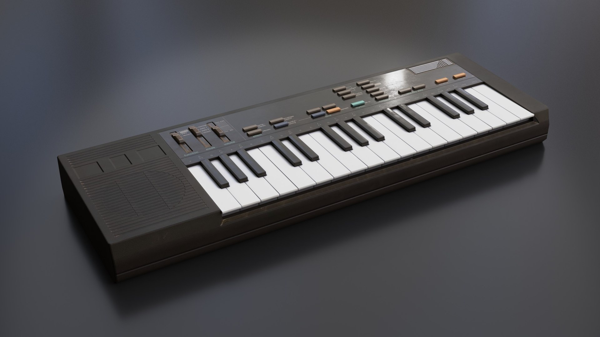 Mini Keyboard 3D Model - TurboSquid 1785963