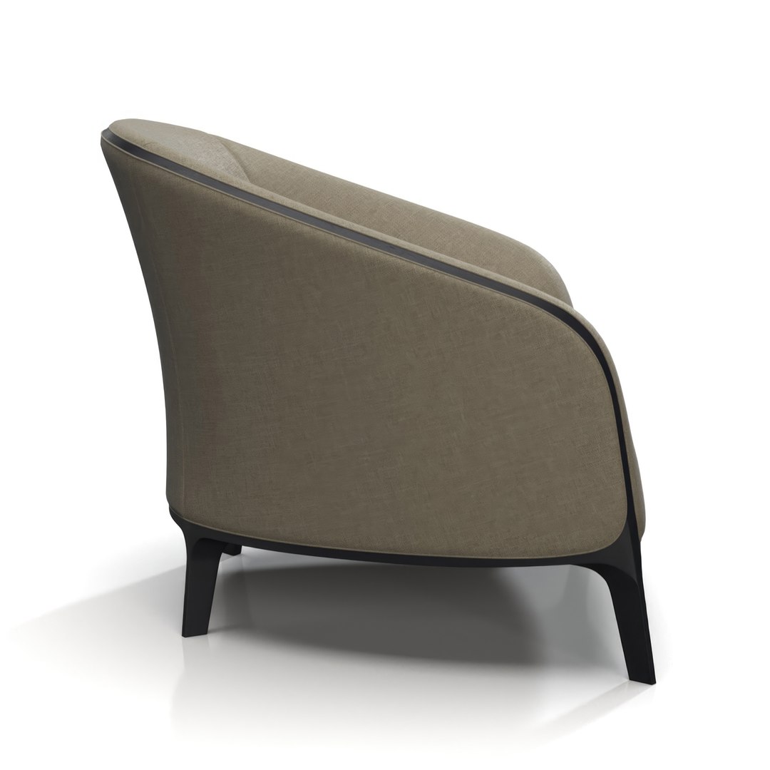Catherine Lounge Chair 3D - TurboSquid 2205475