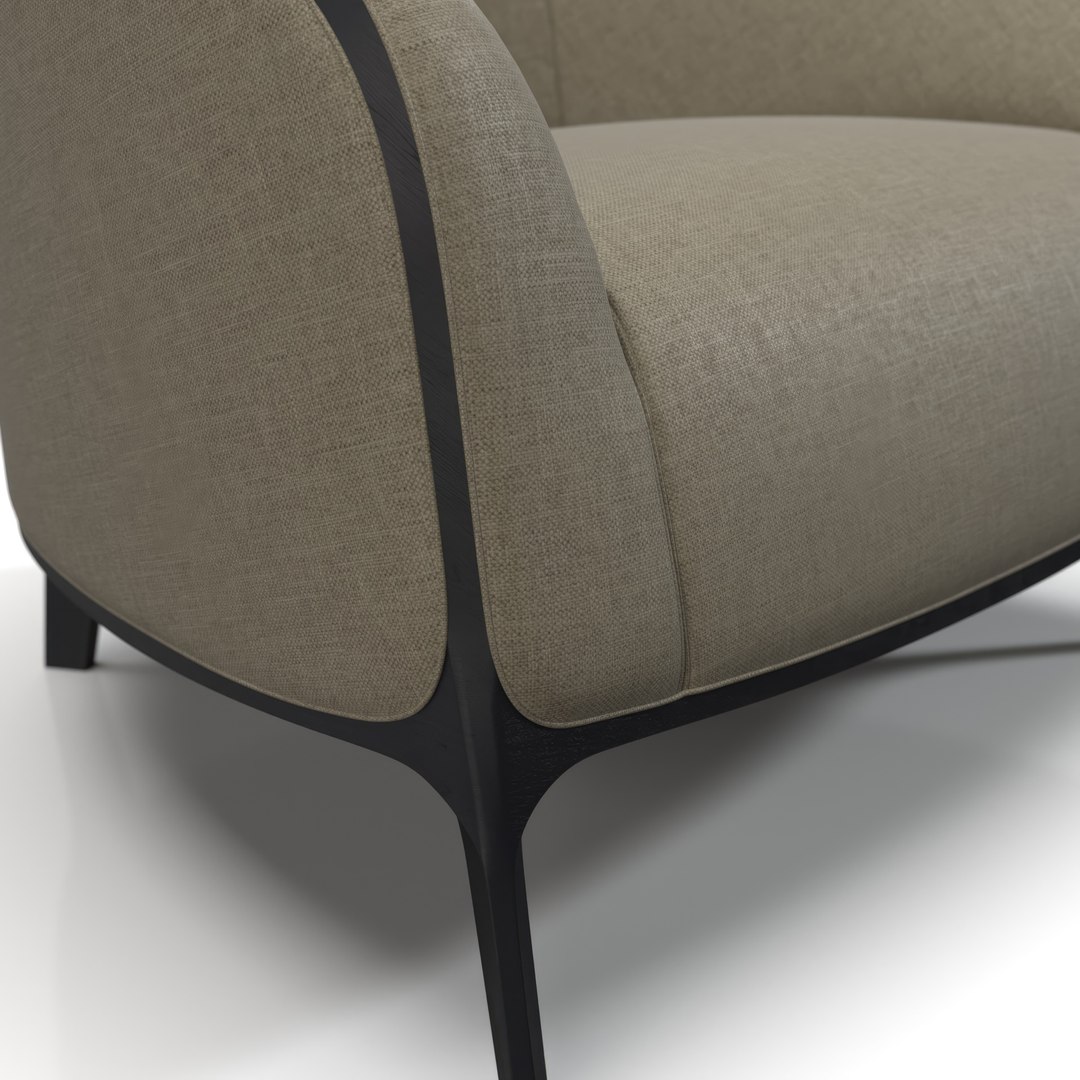 Catherine Lounge Chair 3D - TurboSquid 2205475