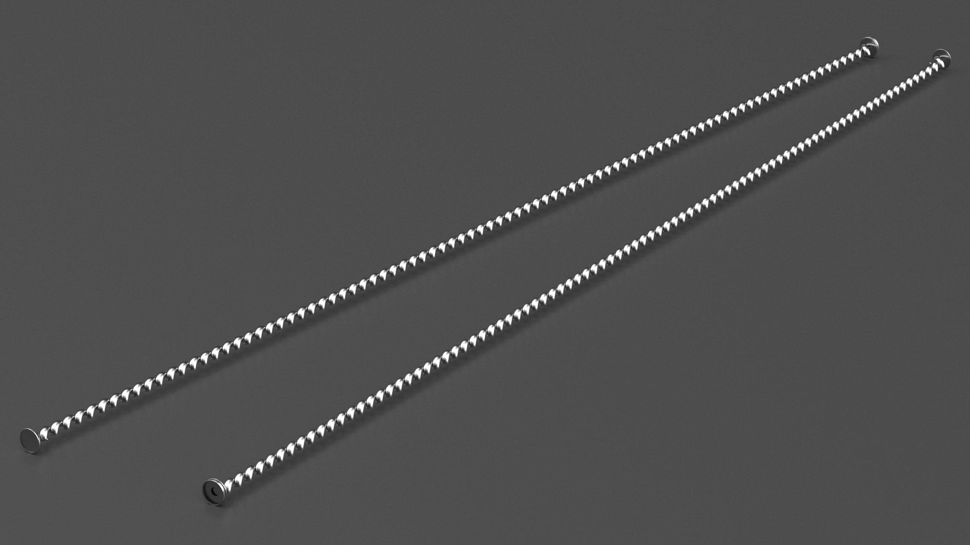 3D San Marco Jewelry Silver Chain Model - TurboSquid 2243957