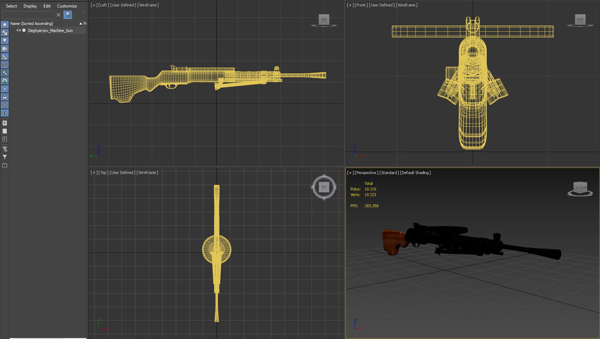 Dp-27 Machine Gun 3D - TurboSquid 1554744