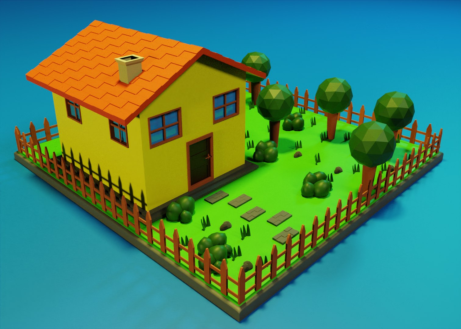 3D Oyun Kent - TurboSquid 1691894