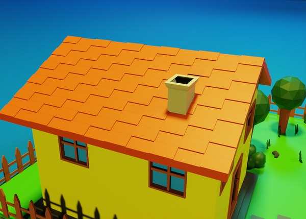 modelo 3d Casa Low Poly gratis - TurboSquid 1691894
