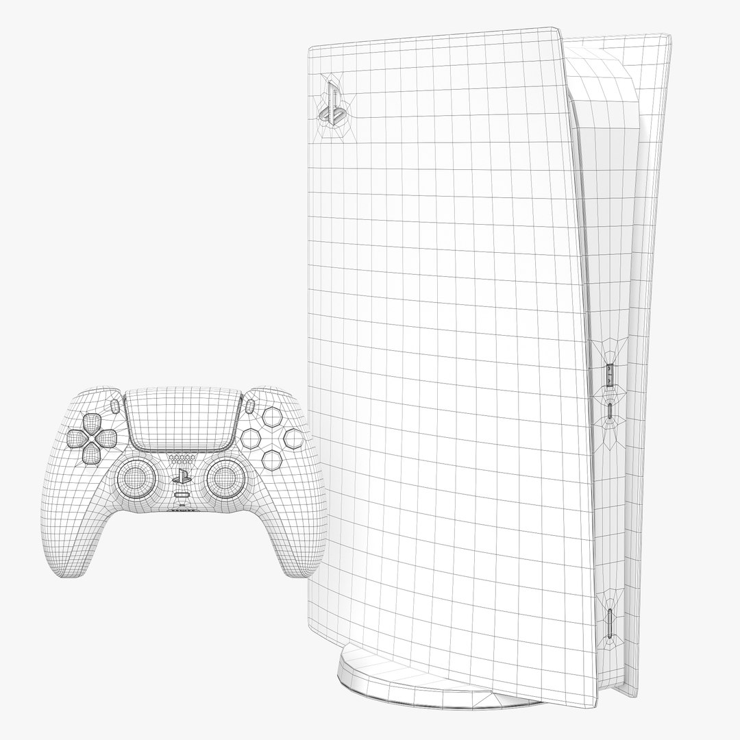 Sony Playstation 5 Digital 3D Model - TurboSquid 1583663