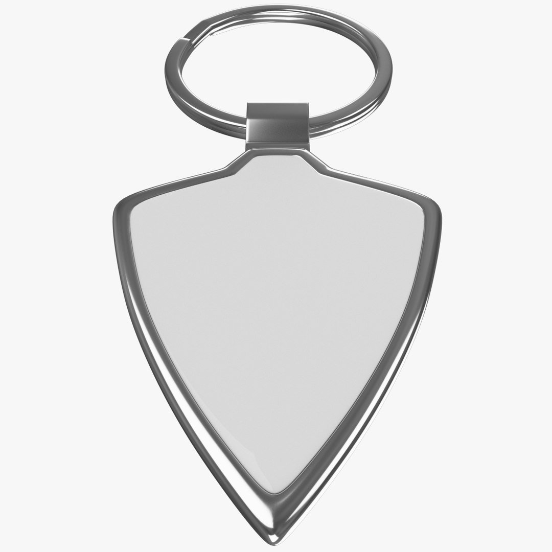 Keyring Ring Keys 3d Model