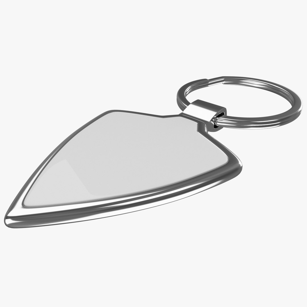 Keyring Ring Keys 3d Model