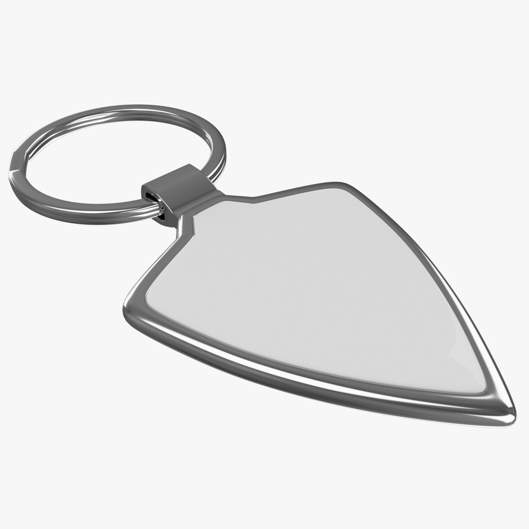Keyring Ring Keys 3d Model