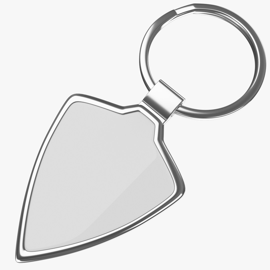 Keyring Ring Keys 3d Model