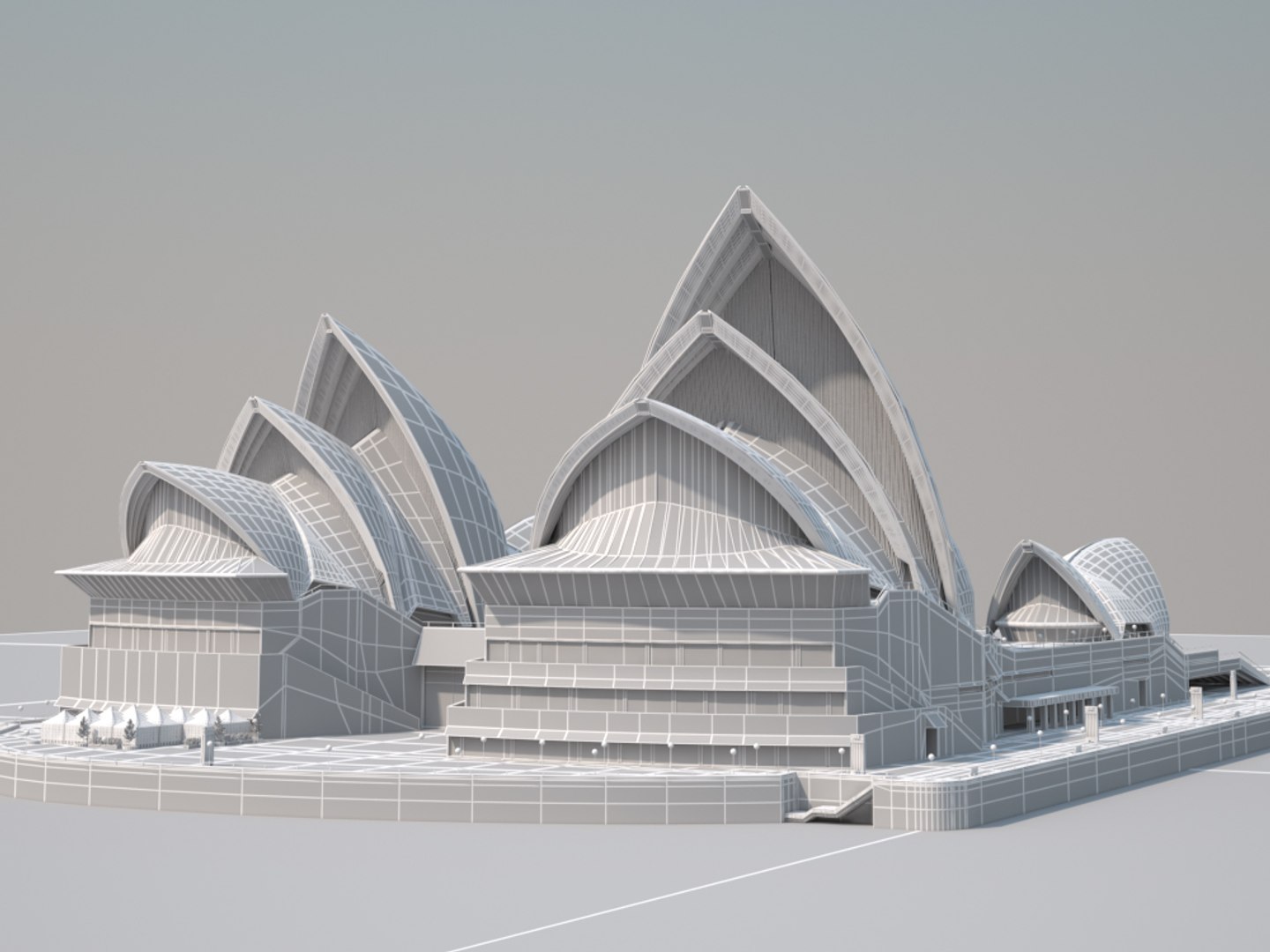 3d model sydney opera house