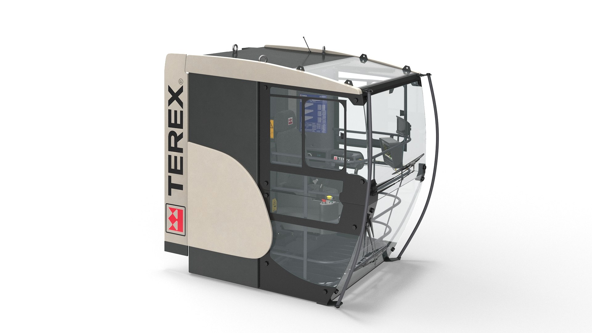 3D Tower Crane Cabin Terex - TurboSquid 2217130