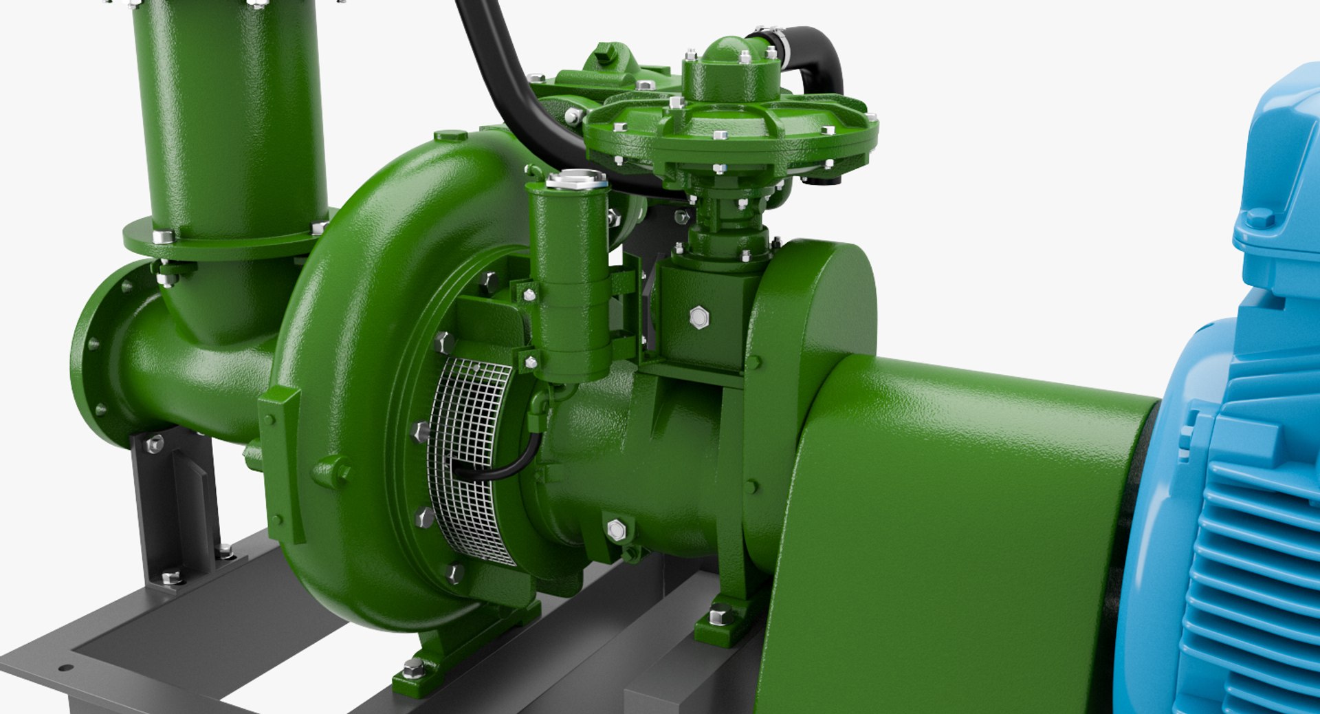 3D Water Pump Motor Model - TurboSquid 1157407