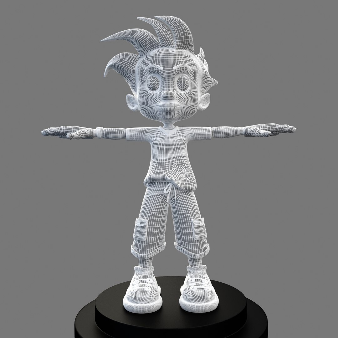 Dwg Kid Cartoon Toon