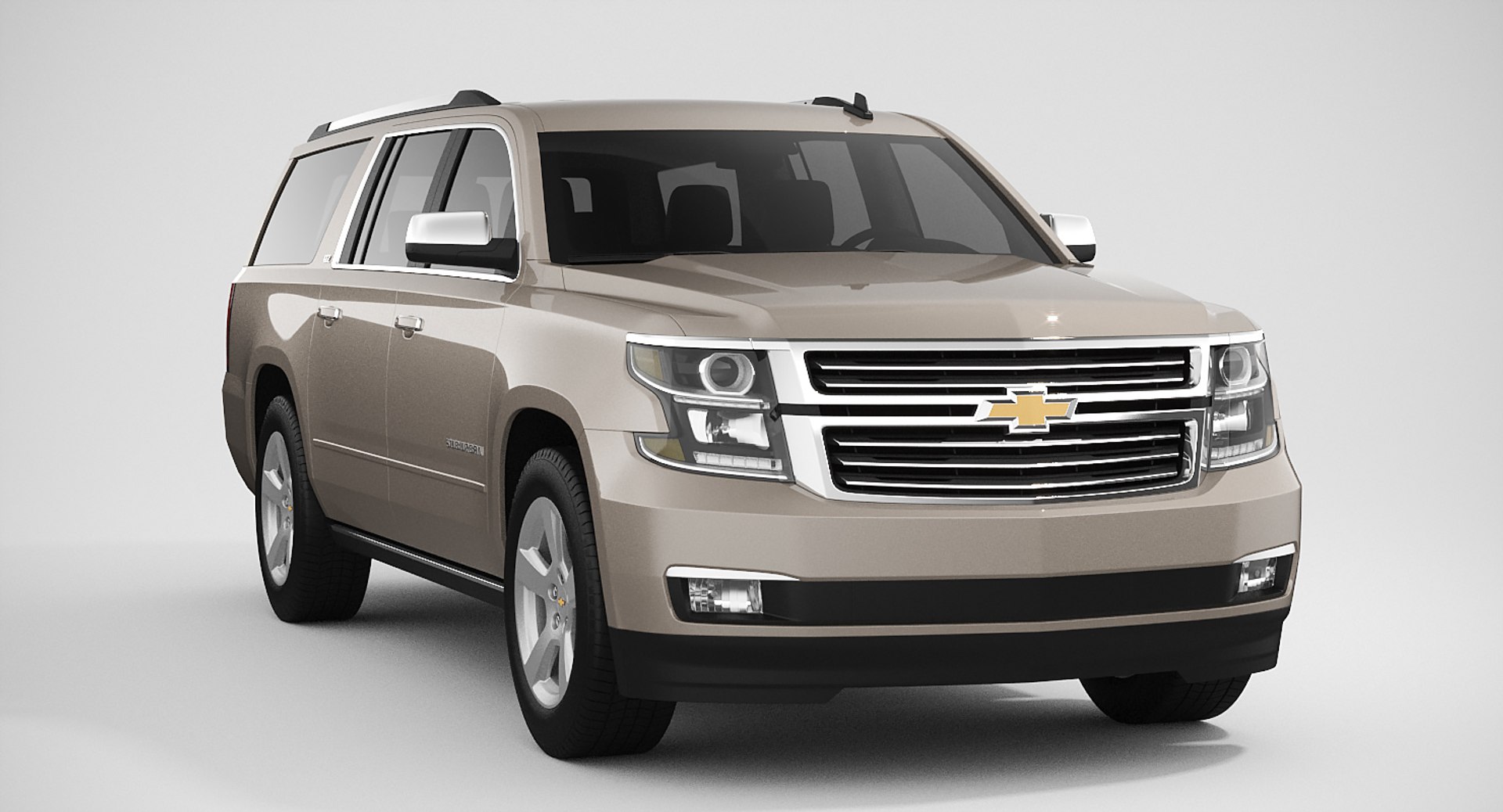 Chevrolet Suburban 2016 3d Max