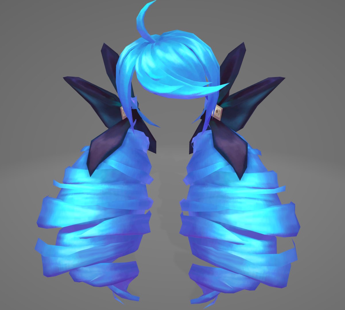 3D Gwen Hair - TurboSquid 1846602