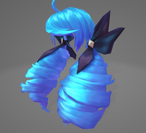 3D Gwen Hair - TurboSquid 1846602