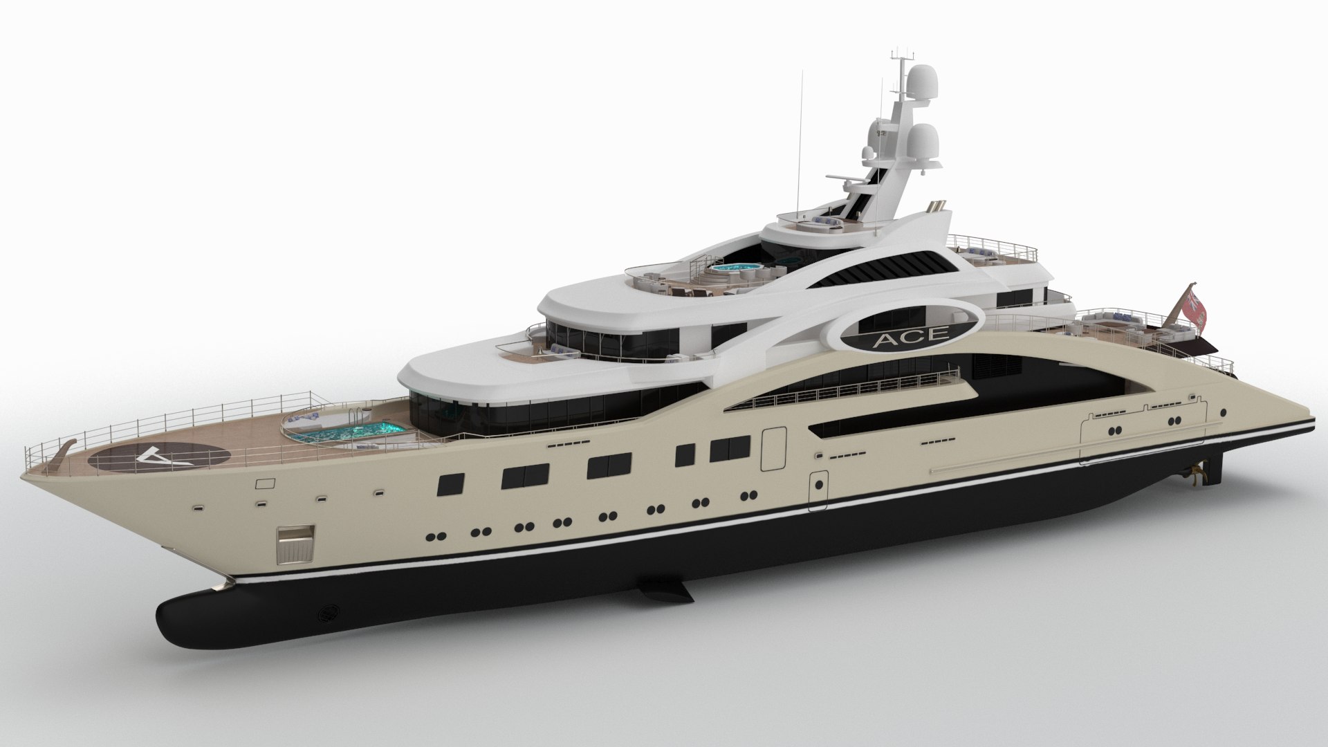 3D Model Superyachts Bundle 6 - TurboSquid 2384155