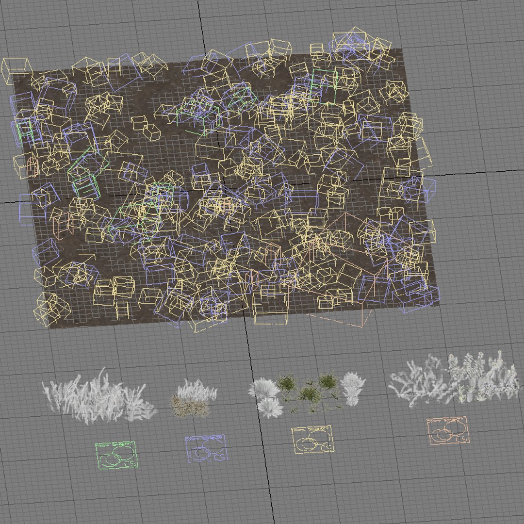 Grass Dry Lawn 3D Model - TurboSquid 1709621