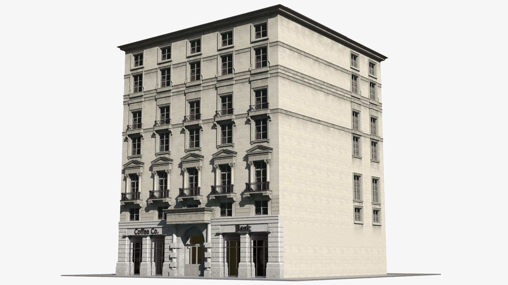 London Building Regent Street Model - TurboSquid 1503292