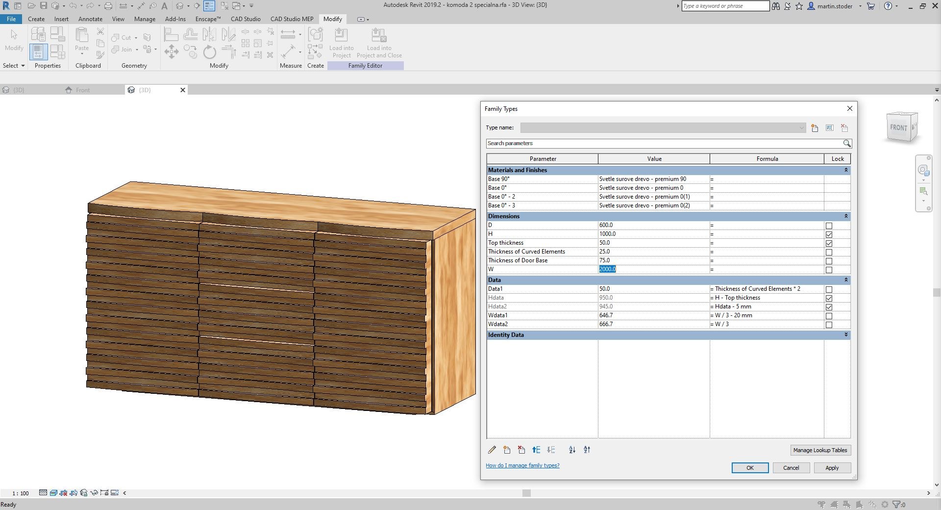 Wardrobe 2 - Revit 3D Model - TurboSquid 1575469