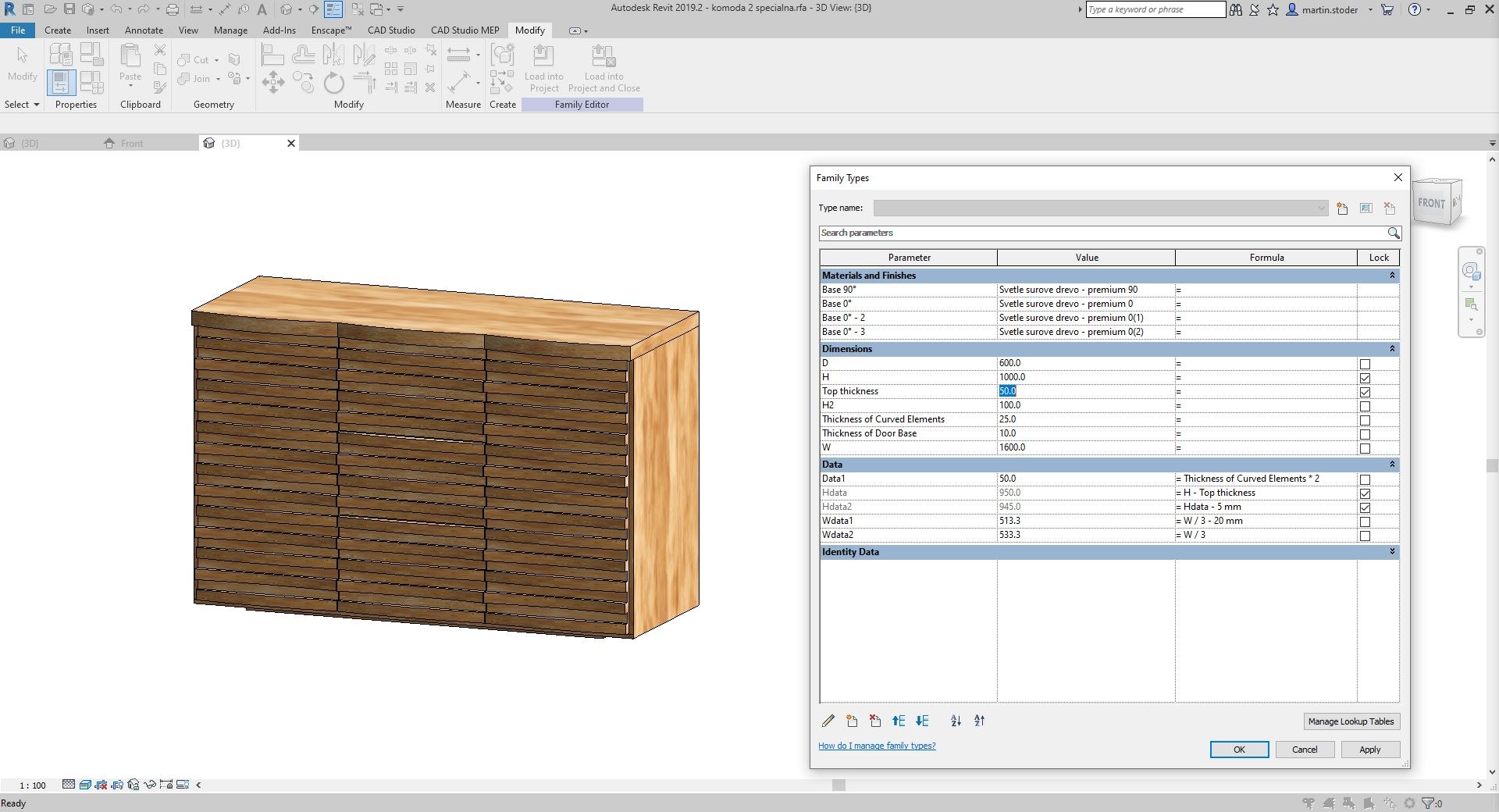 Wardrobe 2 - Revit 3D Model - TurboSquid 1575469