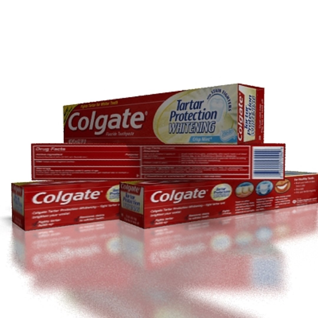 Colgate Paste Toothpaste 3ds