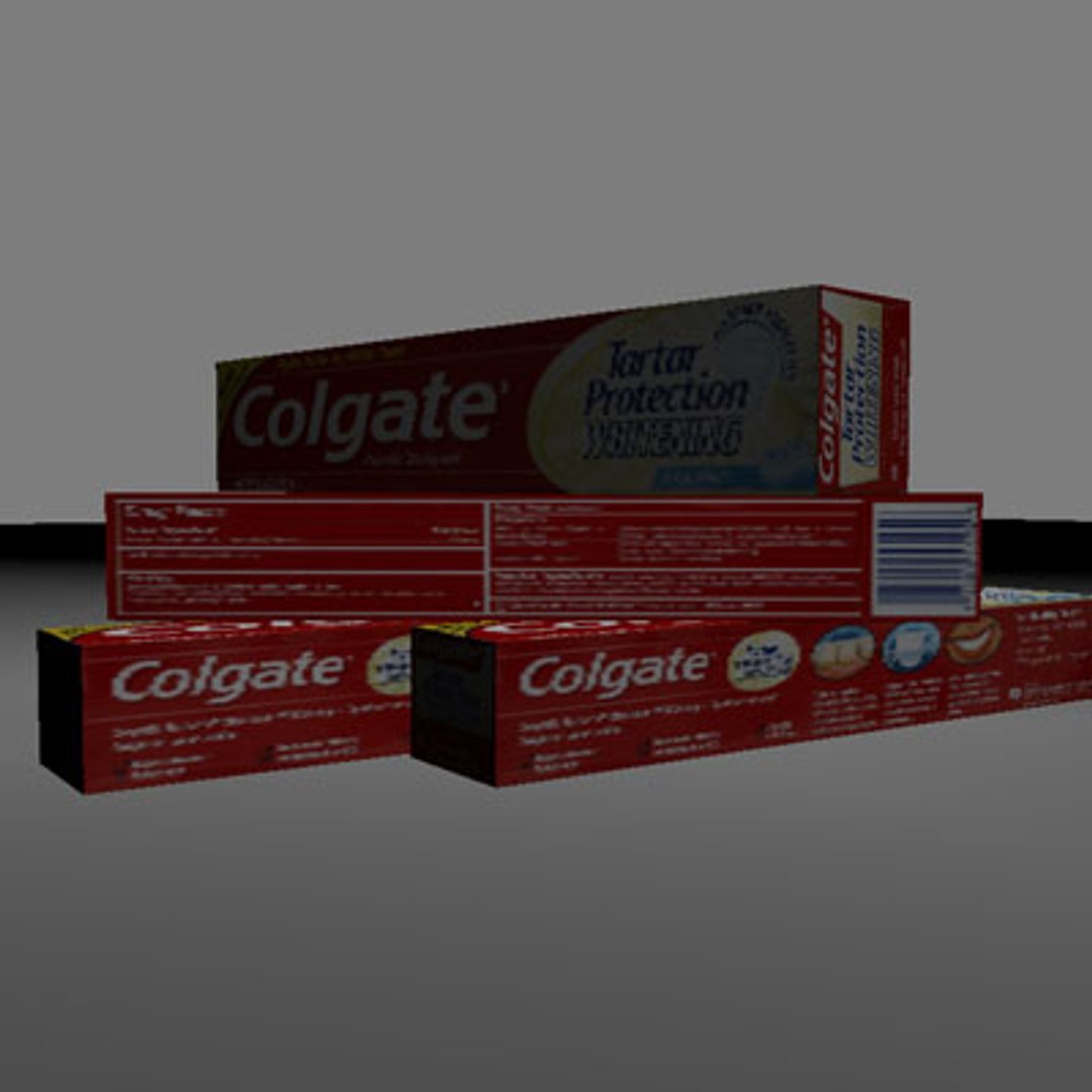 Colgate Paste Toothpaste 3ds