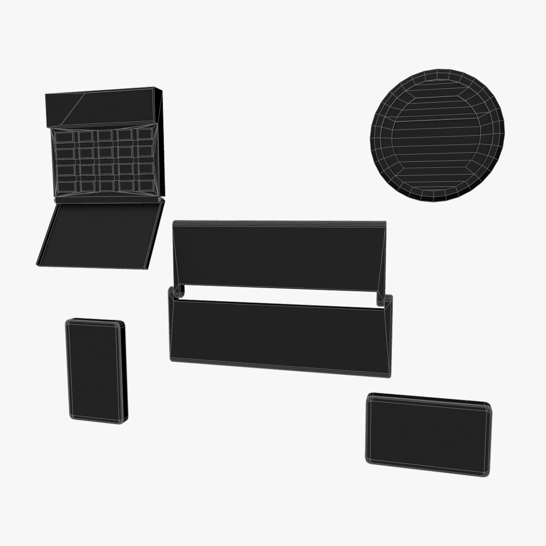 3ds max keypads pack keyboard pads